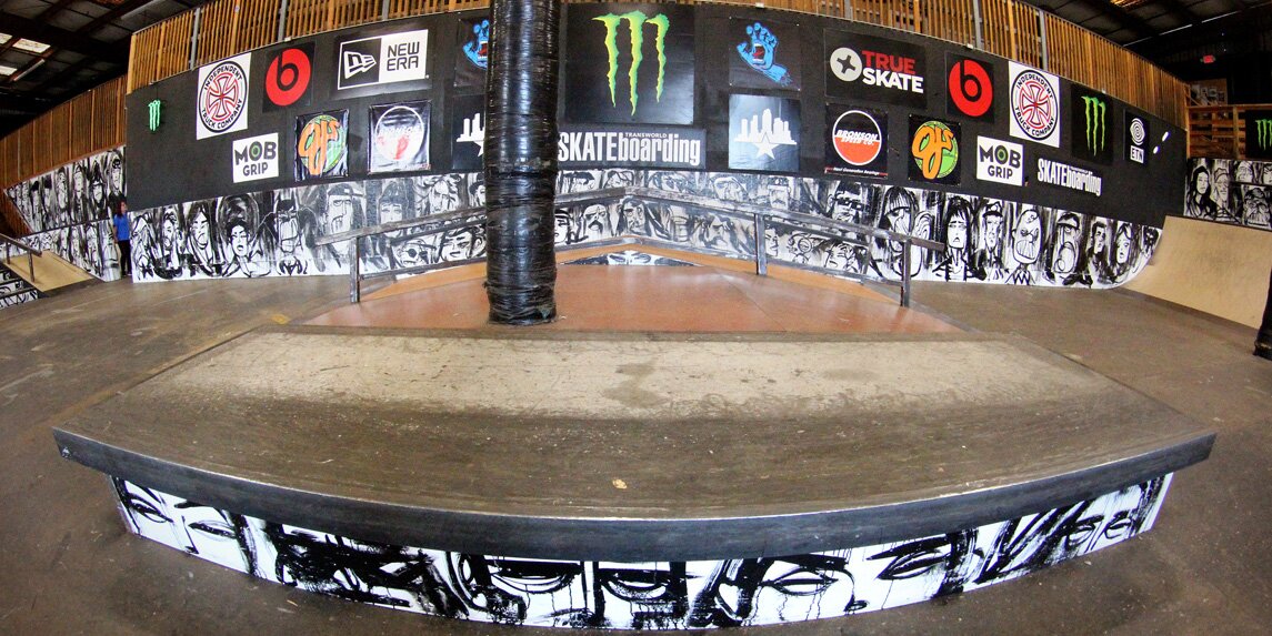 Stephen Palladino Paints The SPoT Course — Skatepark of Tampa