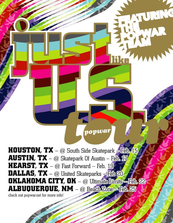 Popwar Tour — Skatepark of Tampa