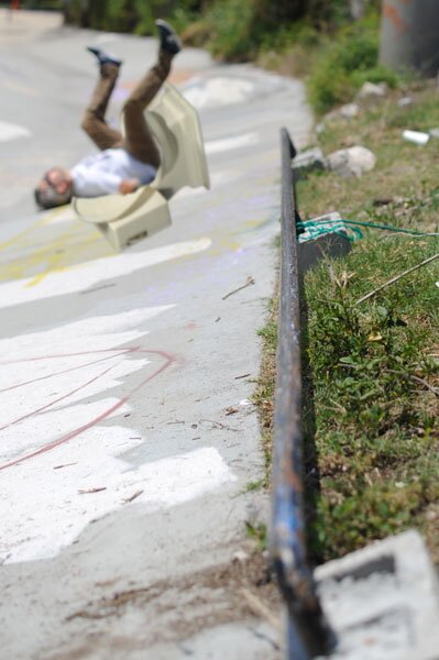 I caught Clem mid-crap out of the corner of my eye — Skatepark of Tampa