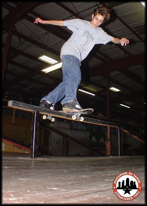 Dylan Perry - back lip — Skatepark of Tampa
