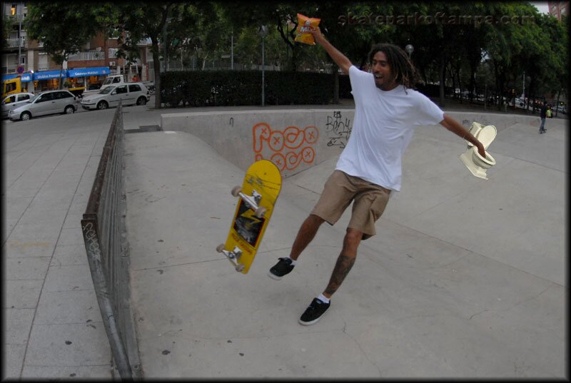 Barcelona Bump to Bar Vern take a poop — Skatepark of Tampa