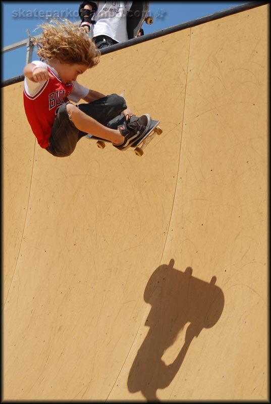 Ethan Clothier is 10 and he does frontside airs — Skatepark of Tampa