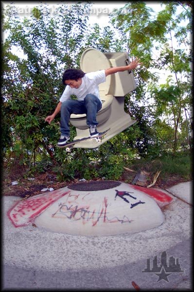 Rob Meronek Take a Poop — Skatepark of Tampa
