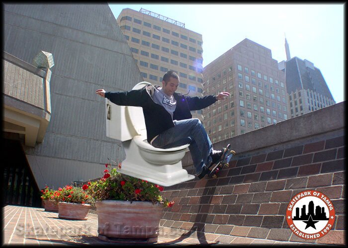 Rob Meronek Take A Poop — Skatepark of Tampa