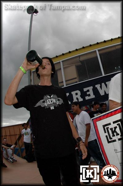Chris Troy at the awards — Skatepark of Tampa