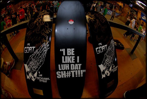 All of the trophies were signed by Altamont team — Skatepark of Tampa