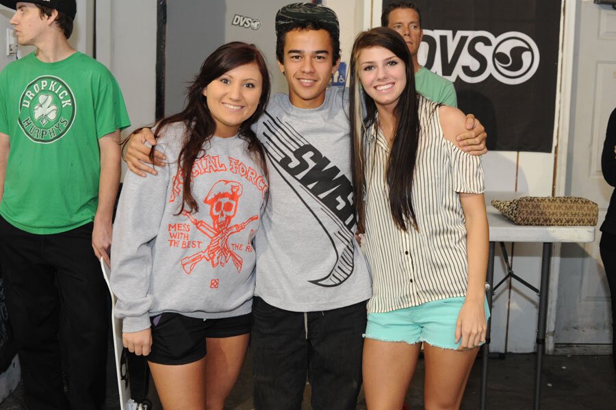 Jake Sykes, thanks for bringing the ladies — Skatepark of Tampa