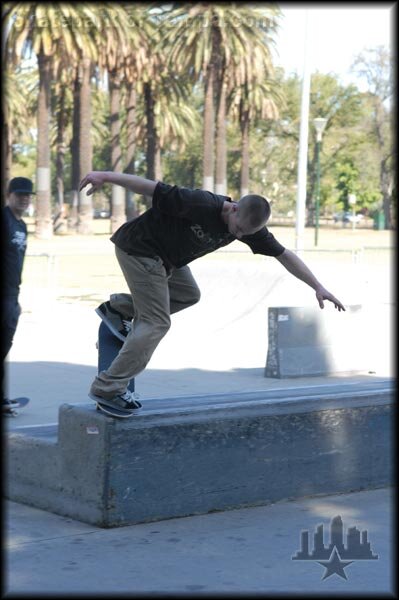 Brandon Westgate - backside noseblunt slide — Skatepark of Tampa