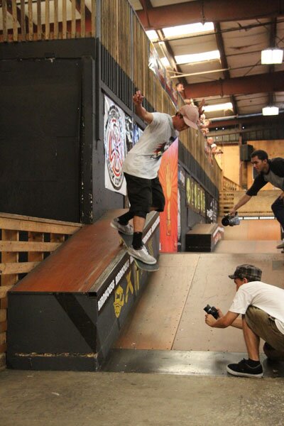 Tony Hawk Lands at SPoT: Willy Santos – bs smith — Skatepark of Tampa