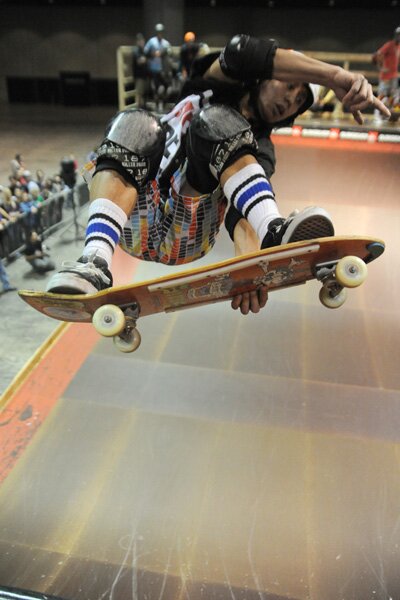 He reminds me of an 80's Darren Navarette — Skatepark of Tampa