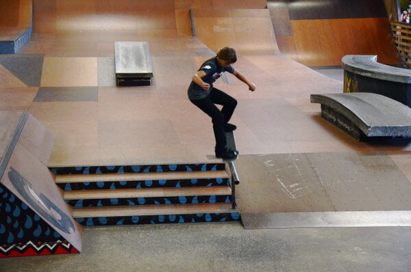 Chris Roque the biggest 13-year-old kid — Skatepark of Tampa