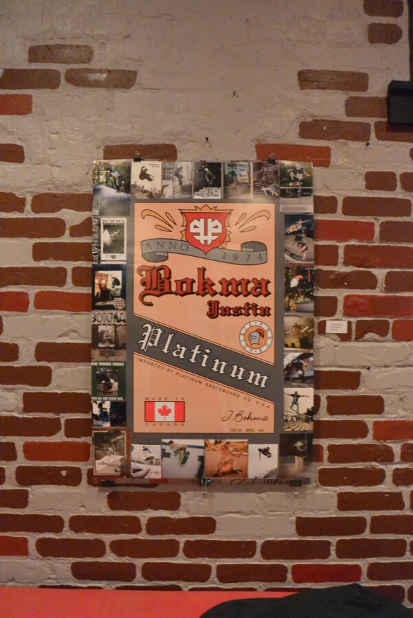 Justin Bokma Art Show Photos — Skatepark of Tampa