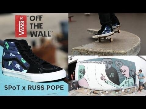 Vans SPoT x Russ Pope Sk8-Hi Shoe Release — Skatepark of Tampa