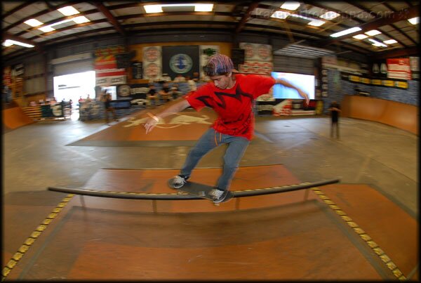 Who dat? Feeble grind — Skatepark of Tampa