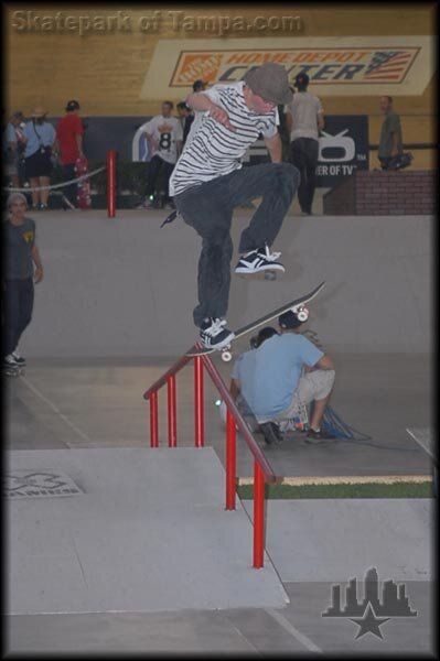 Greg Lutzka - 360 flip noseblunt slide — Skatepark of Tampa