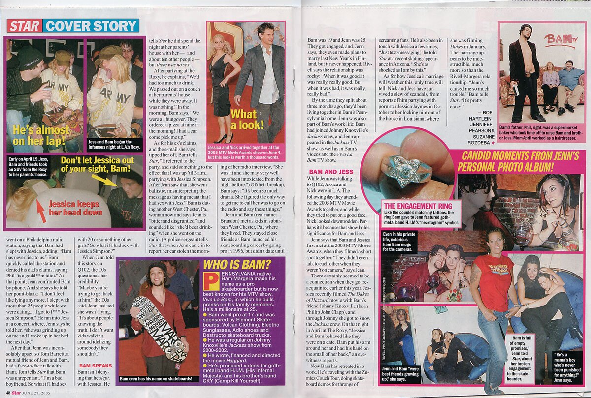 Bam Margera in Star Magazine - Page 3 — Skatepark of Tampa