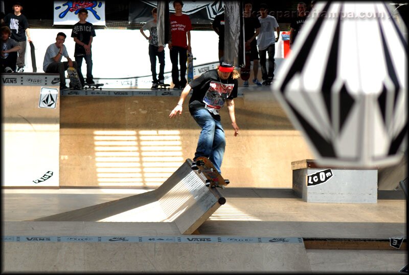 Amsterdam - Tim Zom - 5-0 on the bank/pipe — Skatepark of Tampa