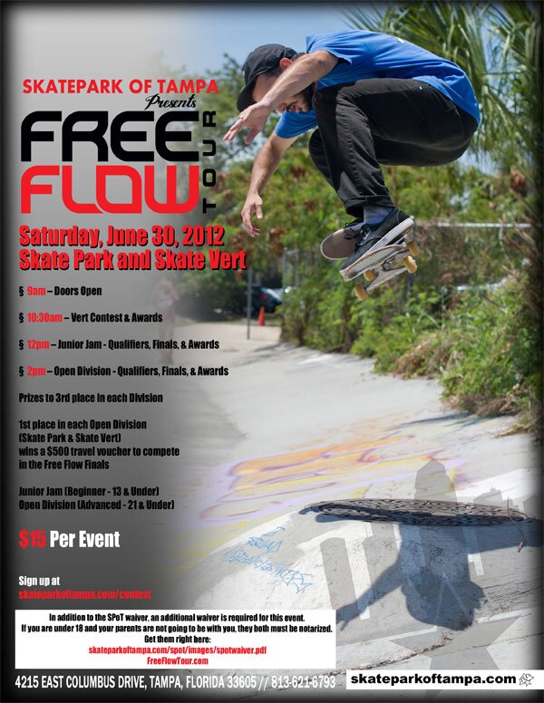 The Free Flow Tour is at Skatepark of Tampa