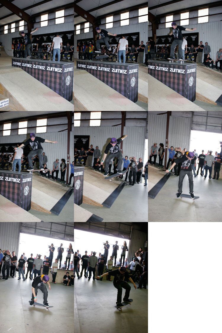 Davis Torgerson took a staple trick switch — Skatepark of Tampa