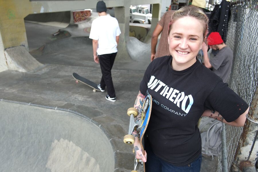 Brooke Durgin, who now lives in Portland — Skatepark of Tampa