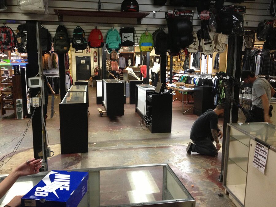 SPoT Shop Remodeling: Counter Rearrangement — Skatepark of Tampa