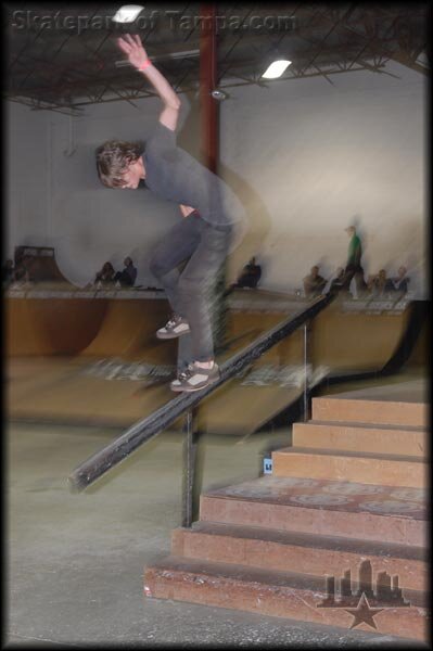 Who dat? Nollie frontside nosegrind — Skatepark of Tampa