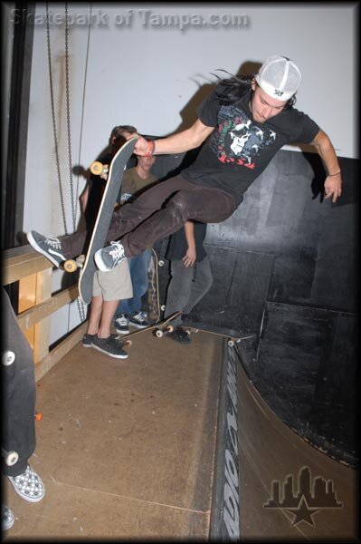 Mini-Ramp Contest - Chris Lehman iceplant — Skatepark of Tampa