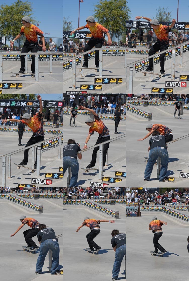 Dylan Perry firecracker'd the stairs — Skatepark of Tampa