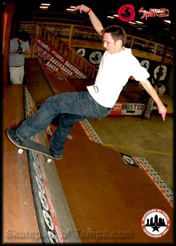 Tampa Pro 2005 Thursday Practice - Rodney Jones — Skatepark of Tampa