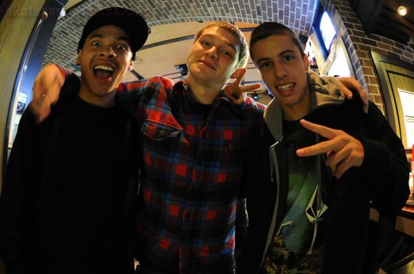 Tony Tave, Sierra Fellers, and Luan Oliveira — Skatepark of Tampa