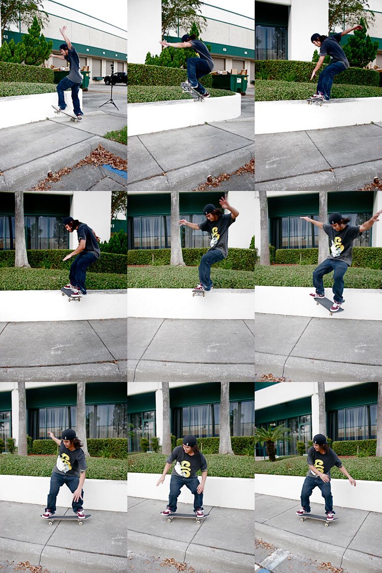 Freddy Tan - frontside tailslide to fakie — Skatepark of Tampa