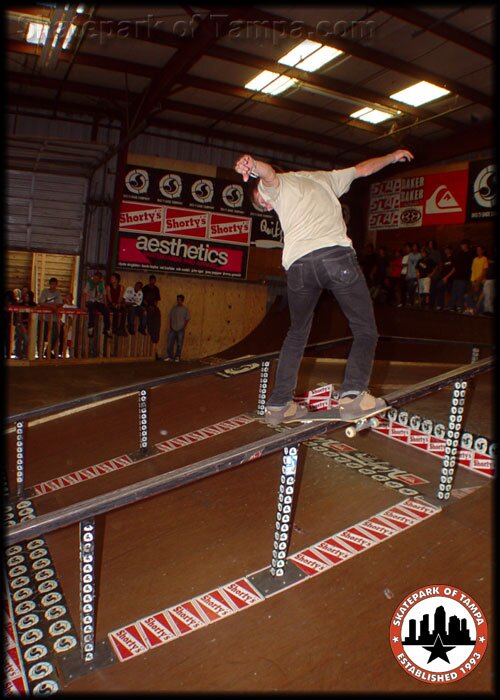 Bryan Herman - first try back lip — Skatepark of Tampa