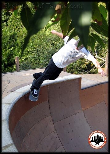 Dave Bergthold's Mini Ramp - Mike Sinclair — Skatepark of Tampa