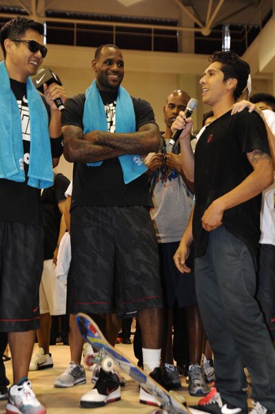 Damn Am Shanghai: Lebron James with Omar — Skatepark of Tampa