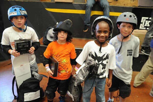 Winners from the 8 and Under Division — Skatepark of Tampa