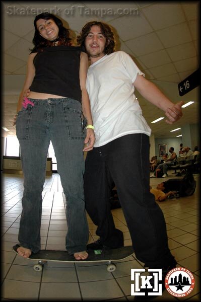 Scotty Conley and lady friend — Skatepark of Tampa