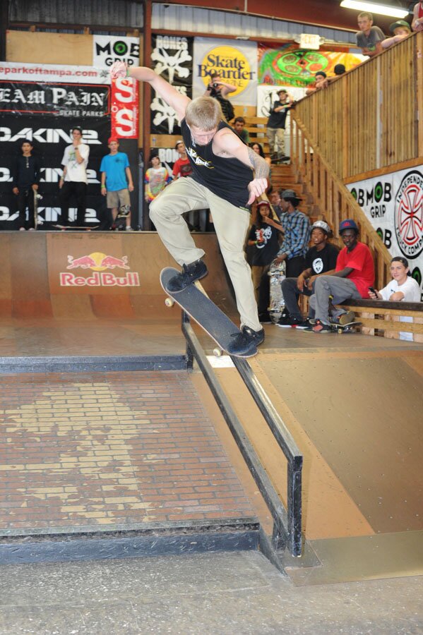 Cody Miller's 18 and skating his first SPoT — Skatepark of Tampa