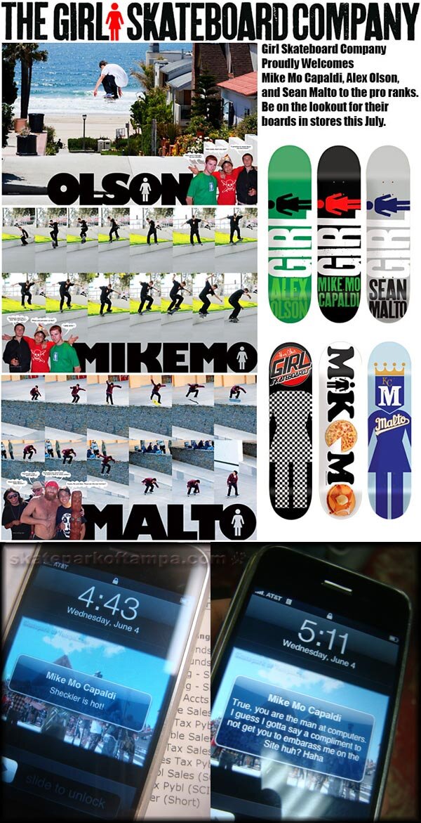 Mike Mo Capaldi is a Sheckler Fan — Skatepark of Tampa