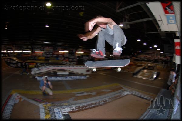 Shane Browning - switch frontside flip — Skatepark of Tampa