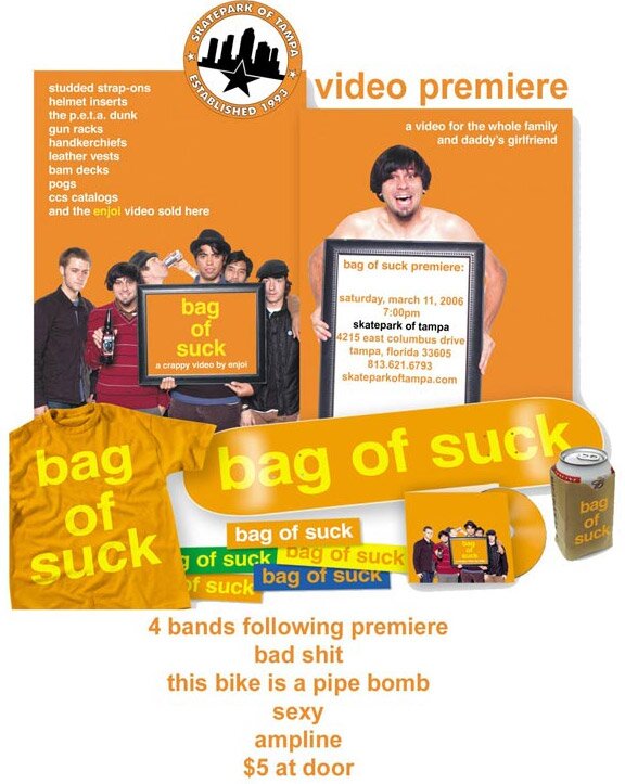 enjoi Back of Suck Premiere — Skatepark of Tampa