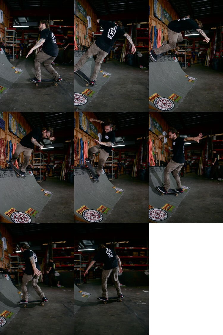 Back disaster revert on the recycled China Banks — Skatepark of Tampa