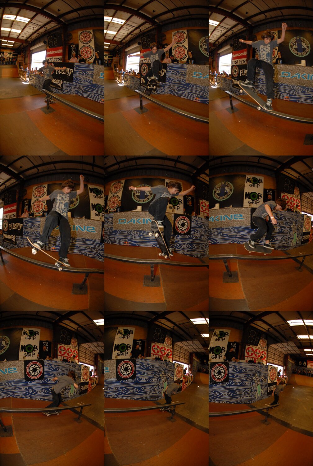 Alex Pellegrino - frontside nosegrind pop out — Skatepark of Tampa