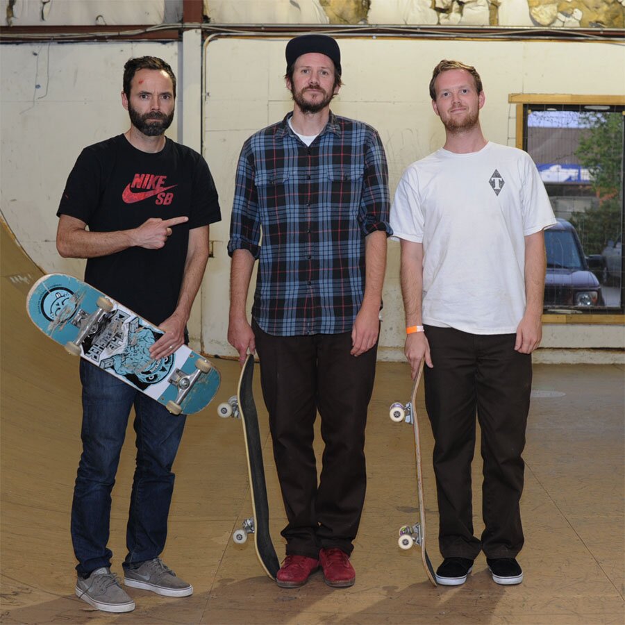 Paul Zitzer, Paul Shier, and Pat Stiener, Static — Skatepark of Tampa