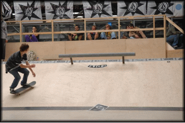 Kris Vile - feeble gring back tail — Skatepark of Tampa