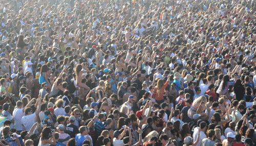 Crowd movement — Skatepark of Tampa