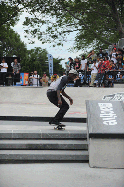 Darrell Stanton - backside 180 fakie — Skatepark of Tampa