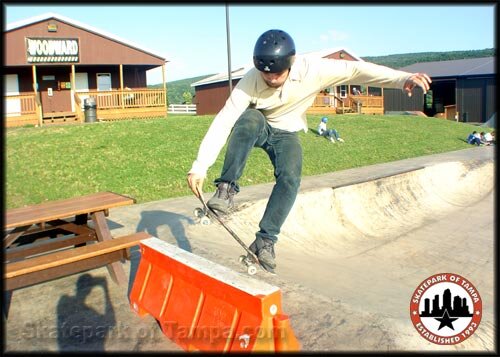 Scotty Conley at Woodward Skate Camp PA — Skatepark of Tampa