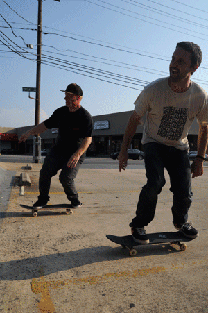 Mike Sinclair and Brian Schaefer — Skatepark of Tampa