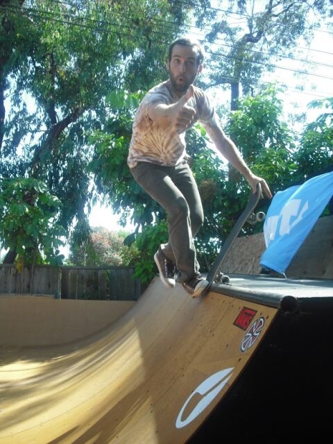 Jesse handling the ultimate little kid trick — Skatepark of Tampa