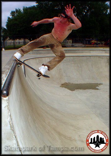 Matt Giles - frontside tailslide — Skatepark of Tampa
